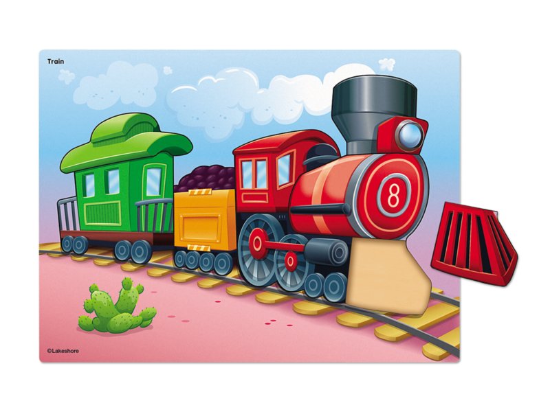 Train Puzzle at Lakeshore Learning