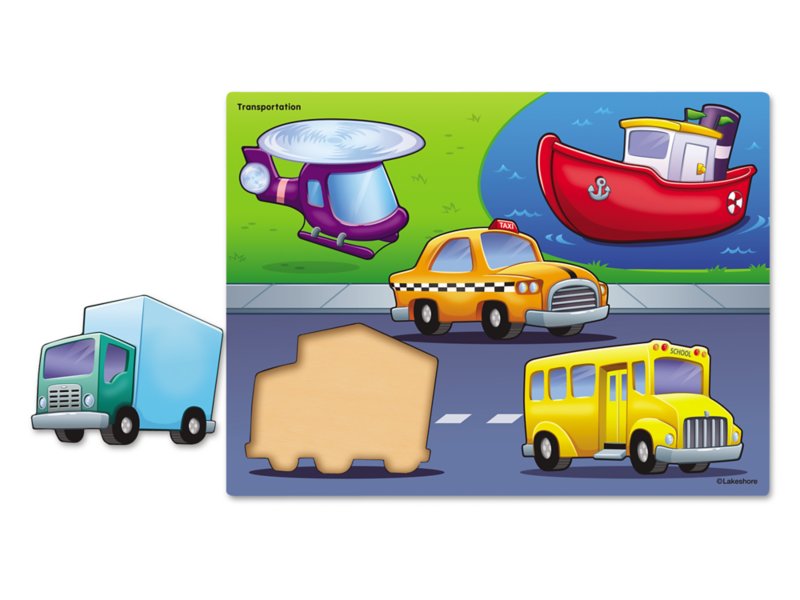 Transportation Puzzle at Lakeshore Learning
