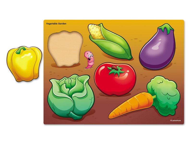 Vegetable Garden Puzzle at Lakeshore Learning
