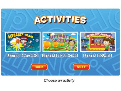 Alphabet Games - Interactive CD-ROMs at Lakeshore Learning