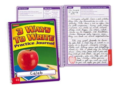 3 Ways to Write Practice Journals - Gr. 4-5 - Set of 10 at Lakeshore ...