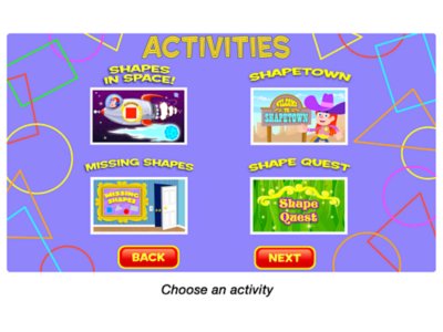 Shapes Adventures Activities - Interactive CD-ROM - Site License at ...