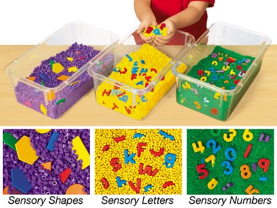 Feel & Find Sensory Tubs - Complete Set at Lakeshore Learning