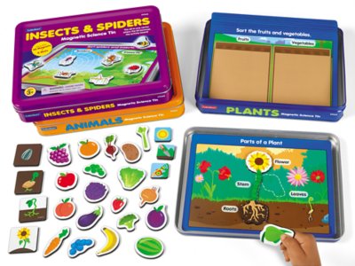 Living Things Magnetic Activity Tins - Complete Set at Lakeshore Learning