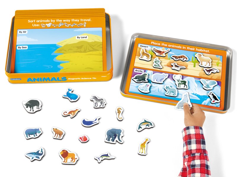 Animals Magnetic Activity Tin at Lakeshore Learning