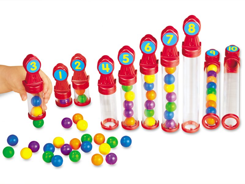 See-Inside Counting Tubes at Lakeshore Learning