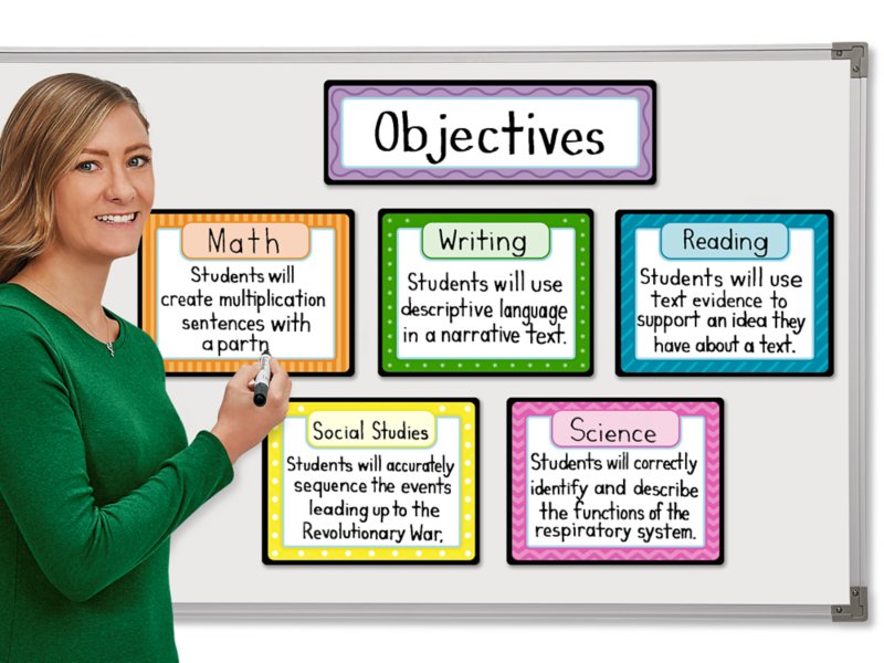 Magnetic Write & Wipe Organization Charts at Lakeshore Learning