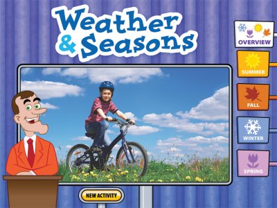Weather & Seasons Activities - Interactive CD-ROMs at Lakeshore Learning