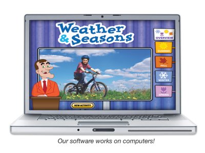 Weather & Seasons Activities - Interactive CD-ROMs at Lakeshore Learning