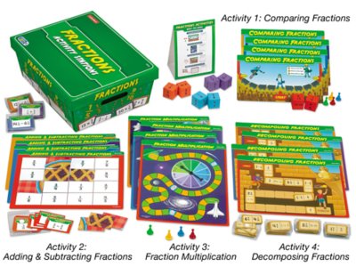 Fractions & Decimals | Games | Fraction Bars | Lakeshore®