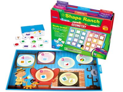 Geometry Folder Game Library - K-Gr. 1 at Lakeshore Learning
