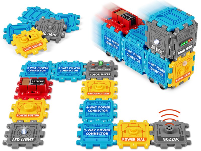 Power Tiles Circuit Kit - Master Set at Lakeshore Learning