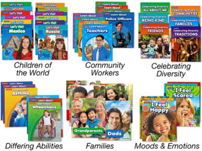 Social Studies Book Library at Lakeshore Learning