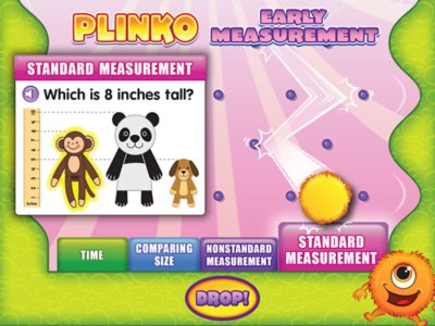Early Measurement Plinko Game - Interactive CD-ROM - Single License at ...