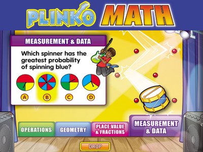 Math Skills Plinko Game - Gr. 4-5 - Interactive CD-ROMs at Lakeshore ...