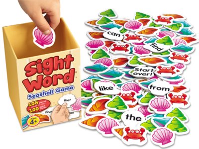 Sight-Word Seashell Game at Lakeshore Learning