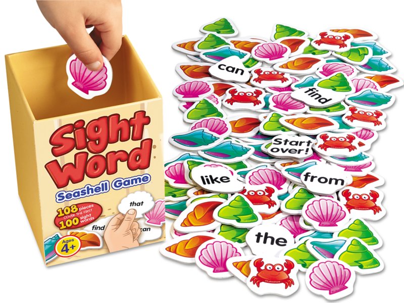 Sight-Word Seashell Game at Lakeshore Learning