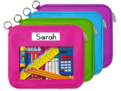 Easy-Zip Supply Pouches at Lakeshore Learning