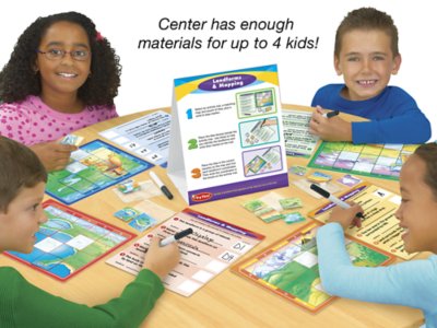 Landforms & Mapping Instant Learning Center at Lakeshore Learning