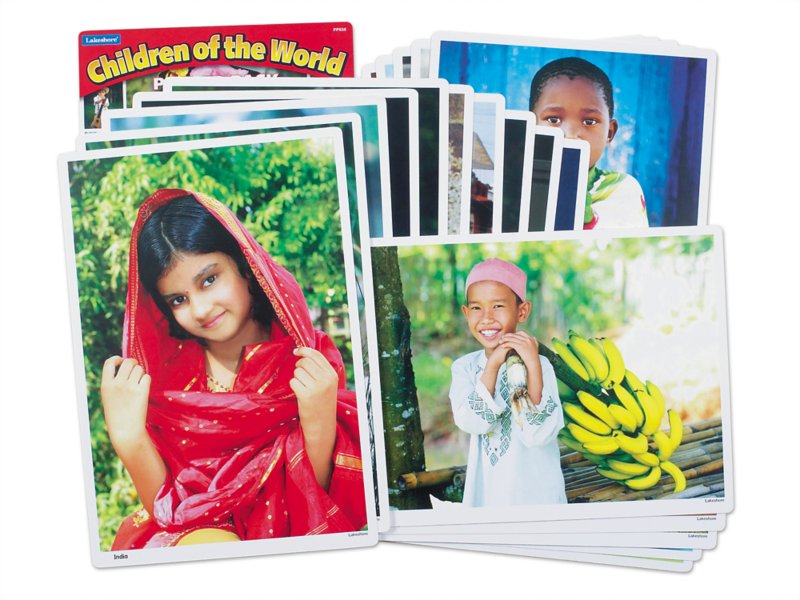 Children of the World Poster Pack at Lakeshore Learning