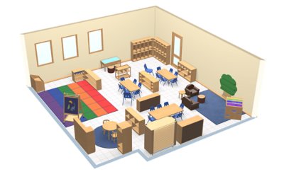 Preschool Classroom Layout | Lakeshore® Furniture