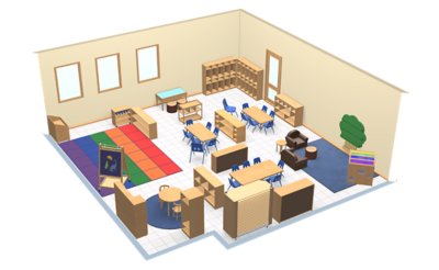 Preschool Classroom Layout | Lakeshore® Furniture