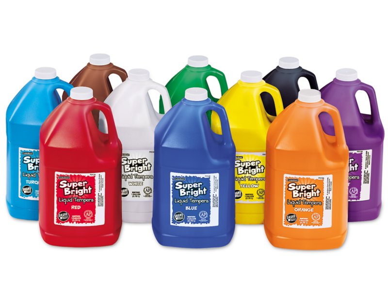 Superbright Liquid Tempera Paint - Gallon at Lakeshore Learning