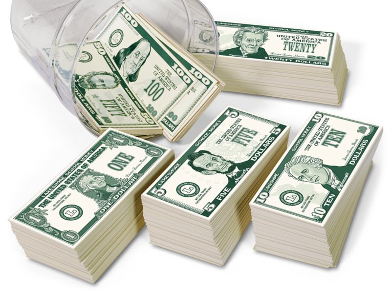 Paper Money at Lakeshore Learning