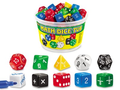 Image Dice Manipulatives GIVEAWAY | Math Is Best Learnt When It Is