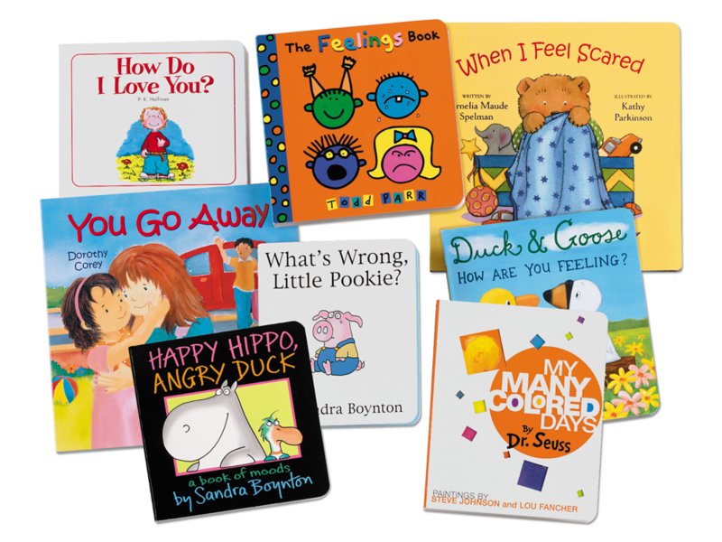Dealing with Feelings Board Book Collection at Lakeshore Learning