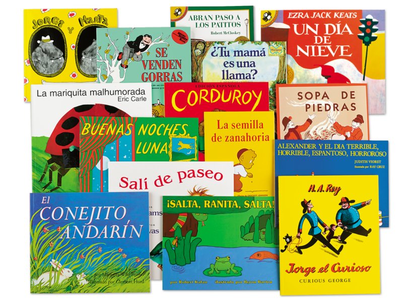 Spanish Paperback Library at Lakeshore Learning