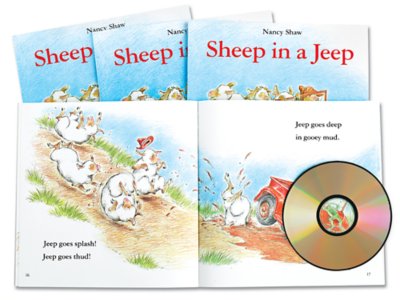 Sheep in a Jeep Read-Along at Lakeshore Learning