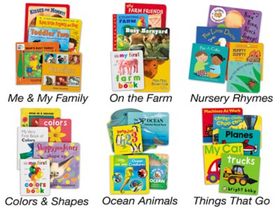 Board Book Theme Libraries - Complete Set at Lakeshore Learning