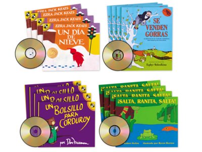 Spanish CD Read-Alongs - Complete Set at Lakeshore Learning