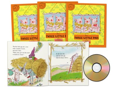 The Three Little Pigs Read-Along at Lakeshore Learning