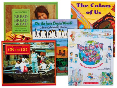 Cultures of the World Theme Book Library at Lakeshore Learning