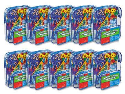 Transition to School Backpack - Set of 10 at Lakeshore Learning