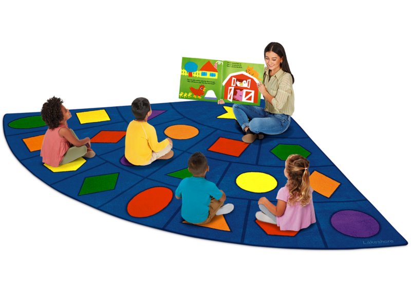 Grouptime Seating Carpet for 18 Kids - 9' at Lakeshore Learning