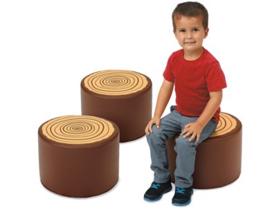 Soft & Safe Tree Seats - Set of 3 at Lakeshore Learning