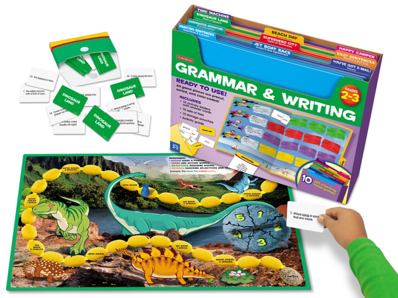 Grammar & Writing Folder Game Library - Gr. 2-3 at Lakeshore Learning