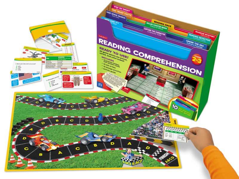 Reading Comprehension Folder Game Library - Gr. 2-3 at Lakeshore Learning