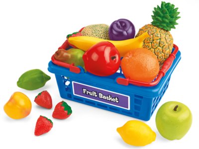 Let’s Go Shopping Fruit Basket at Lakeshore Learning