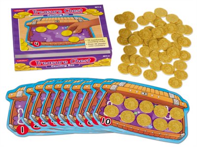 Treasure Chest Counting Box at Lakeshore Learning