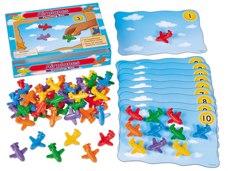 Airplanes Counting Box at Lakeshore Learning