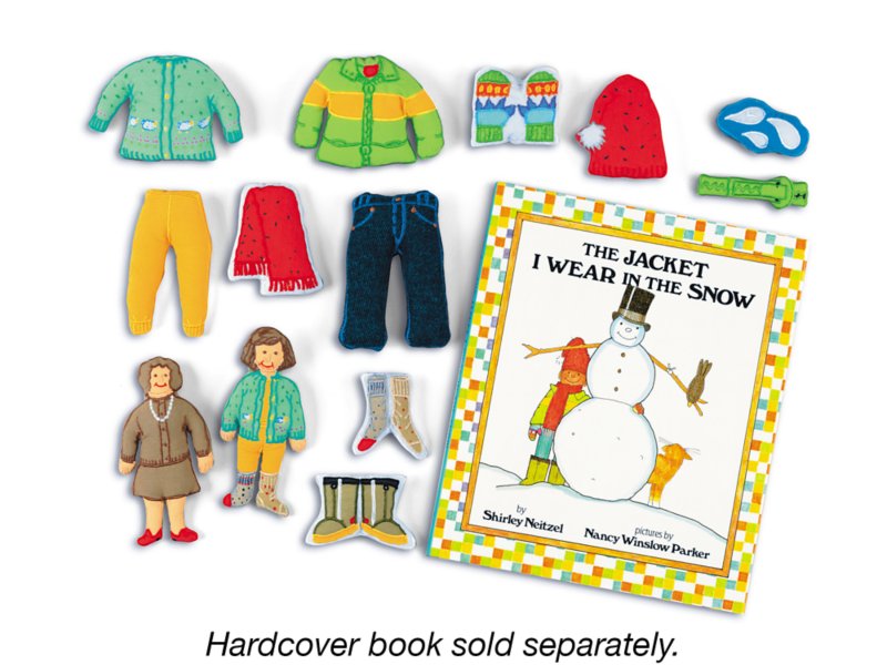 The Jacket I Wear in the Snow Storytelling Kit at Lakeshore Learning