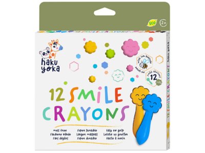 Smile Crayons - Set of 12 at Lakeshore Learning