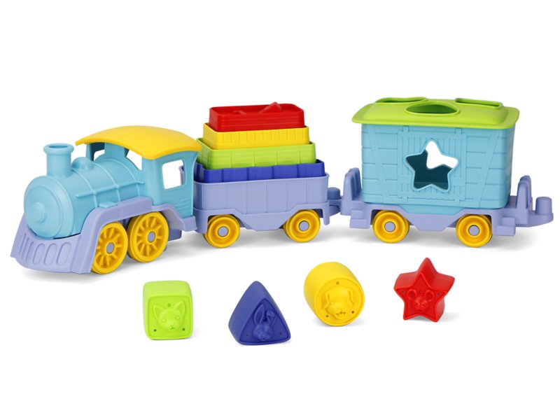 Stack & Sort Train Set at Lakeshore Learning