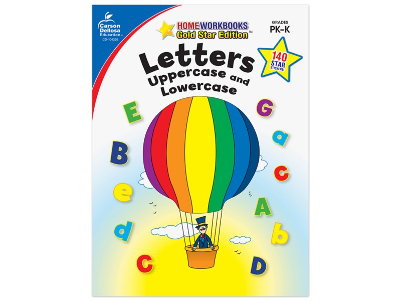 Learning Letters Workbook at Lakeshore Learning