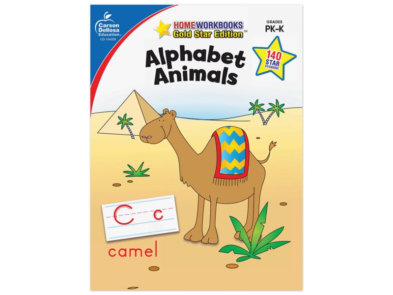 Alphabet Animals Workbook at Lakeshore Learning