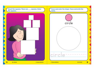 Shapes Activity Book at Lakeshore Learning